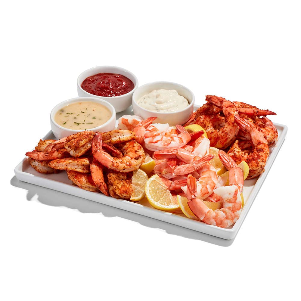 Amazon.com: Shrimp Trio Platter - Serves 8 : Grocery & Gourmet Food