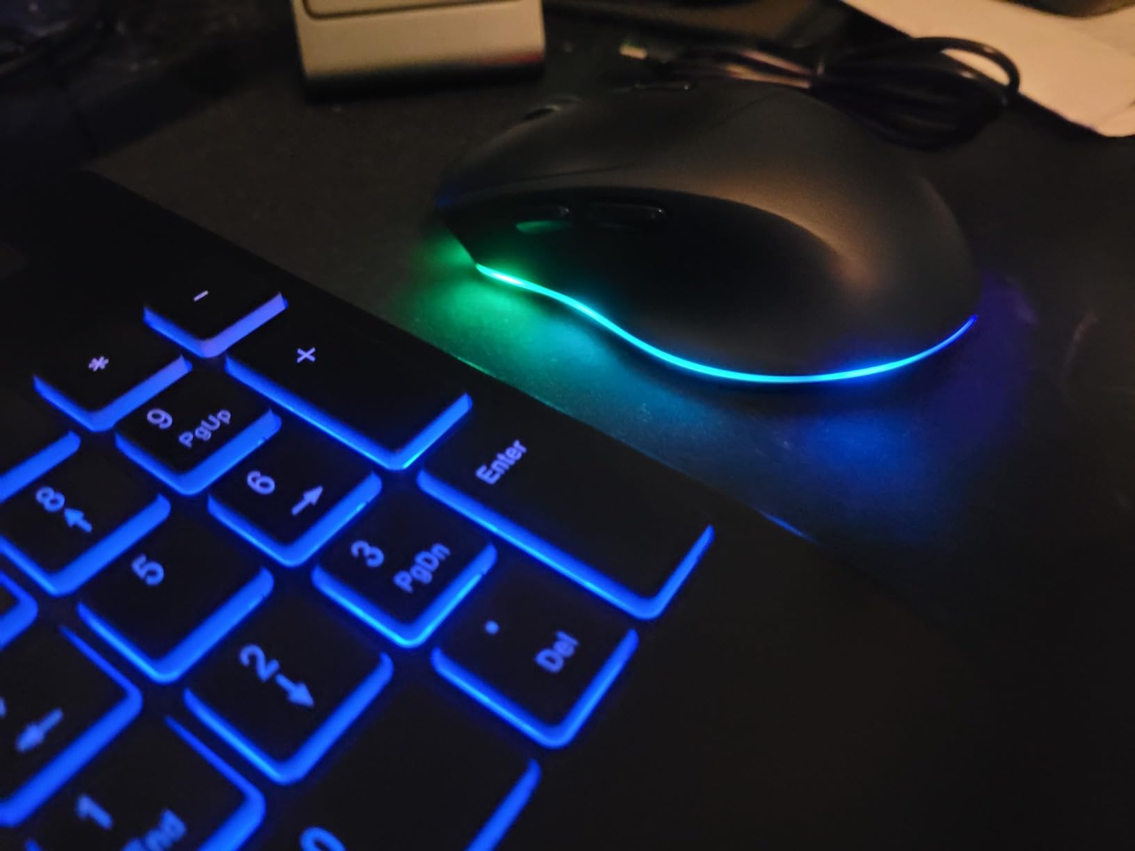 $8/mo - Finance Wireless Keyboard and Mouse Combo with 7 Colored ...