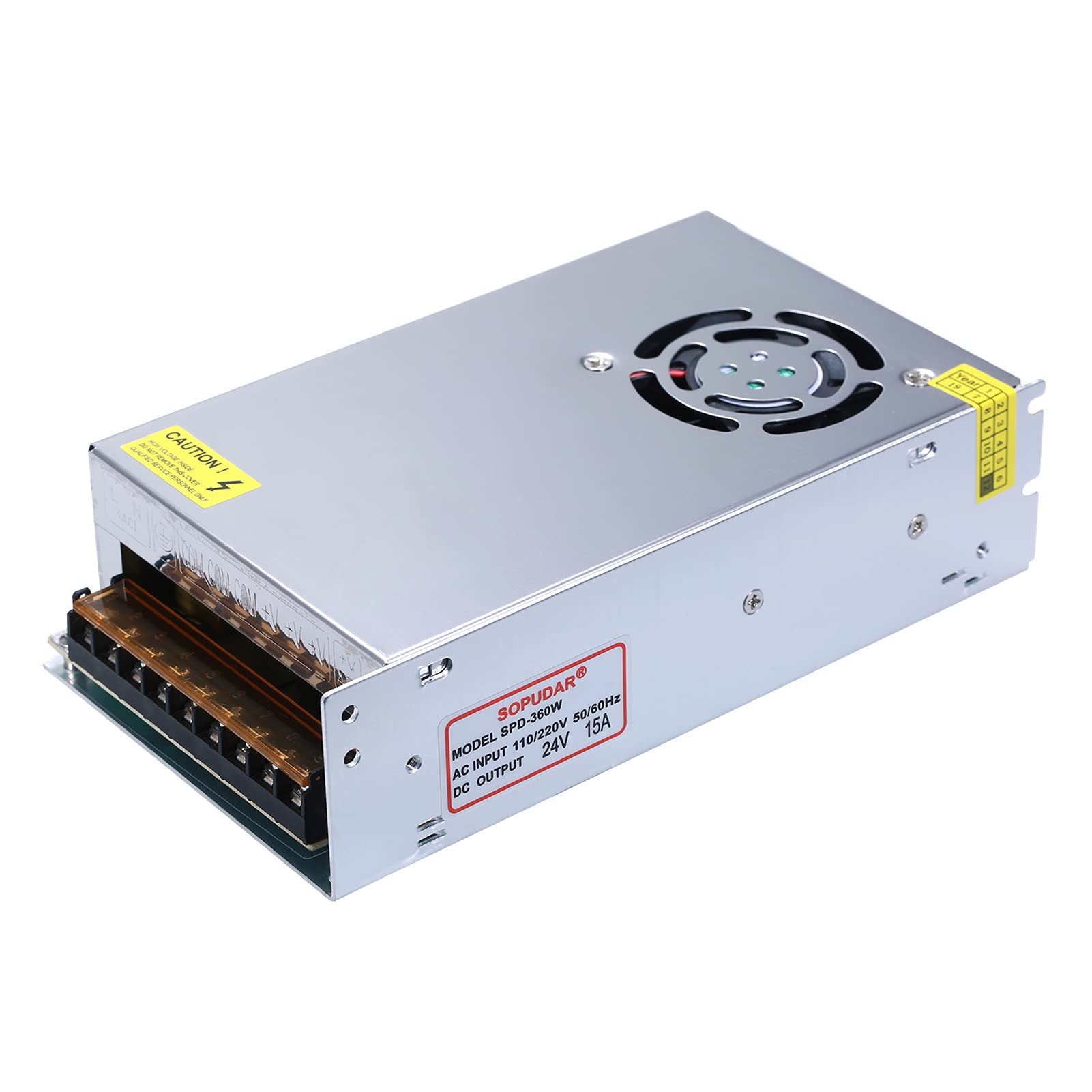 Buy Funien Power Supply,DC 24V 360W 15A Universal Regulated Sw Power ...