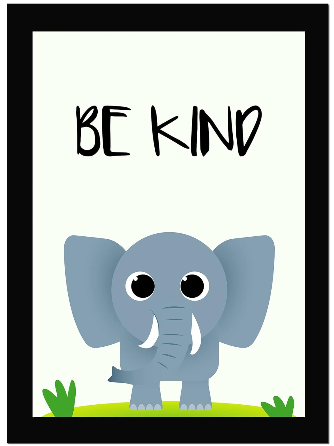 AR Creative Be Kind - Kindergarten Motivational Quote Framed Wall ...