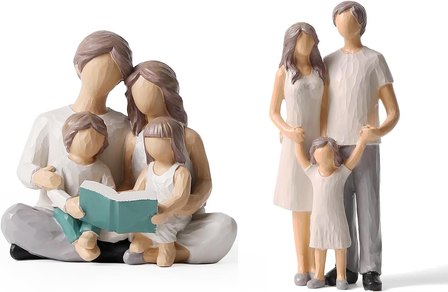 Amazon.com: OTANG A Bundle of Family of 4 with Parent and 1 Girl ...