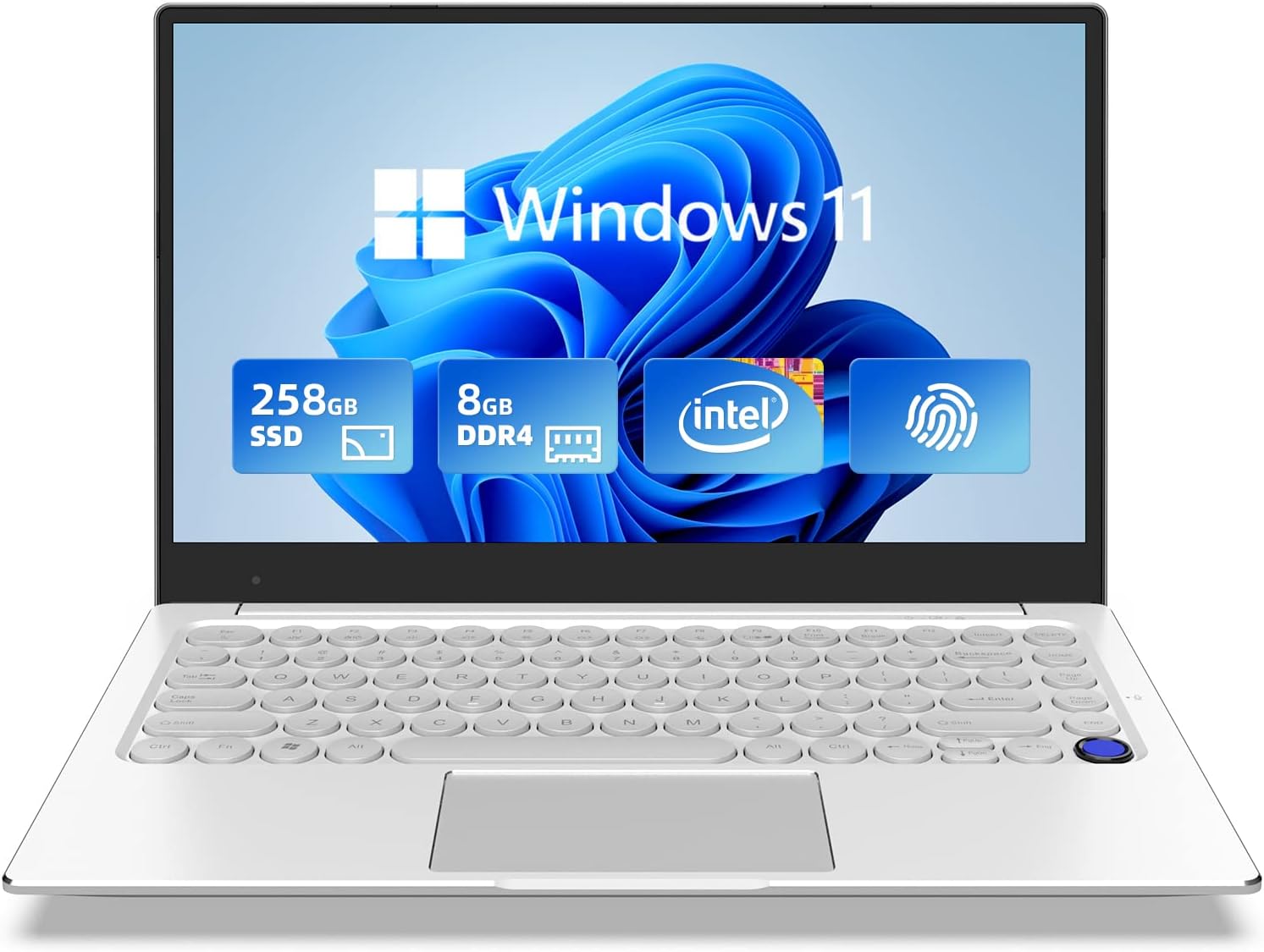 Auusda 14.1 Inch Laptop 8GB RAM 512GB SSD, 3TB Storage Expand, Intel ...