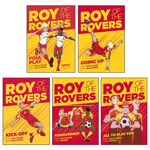 Amazon.com: Roy of the Rovers Graphic Novel Collection 5 Books Set ...