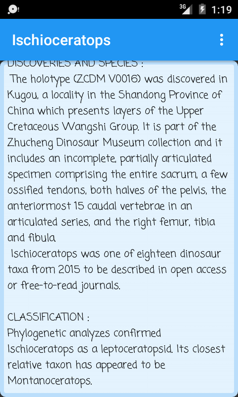 Ischioceratops - App on Amazon Appstore