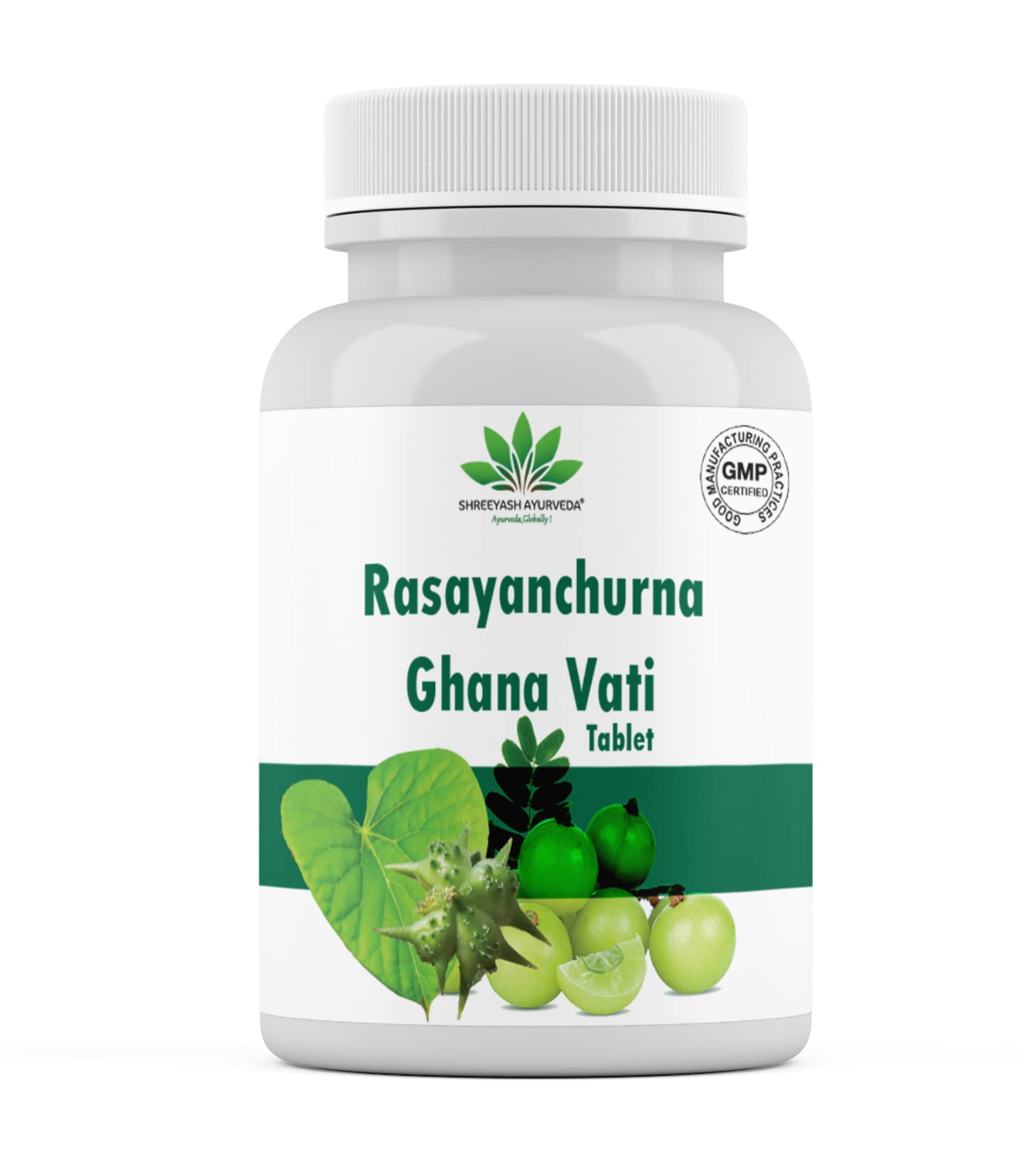 Buy Rasayan Churna Ghana Vati Tablets | 60 tablets (Pack of 1) Online ...