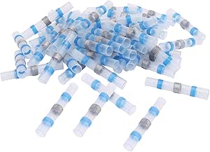Amazon.com: 50Pcs SST S31 Heat Shrink Connector Waterproof Heat Shrink Butt Connectors ...