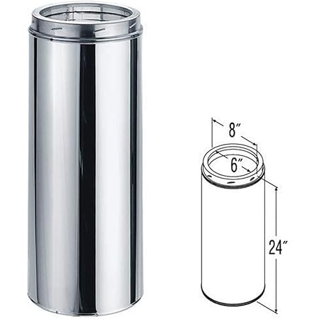 Amazon.com: M&G DuraVent 6DT-18SS Duravent Length Dura-Tech Chimney-SS ...