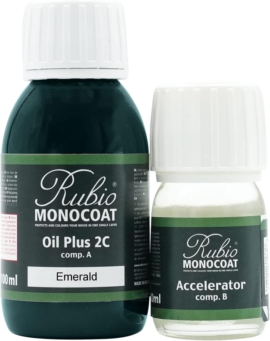 Rubio Monocoat Wood Stain & Finish 65 ft² - Emerald | Oil Plus 2C ...