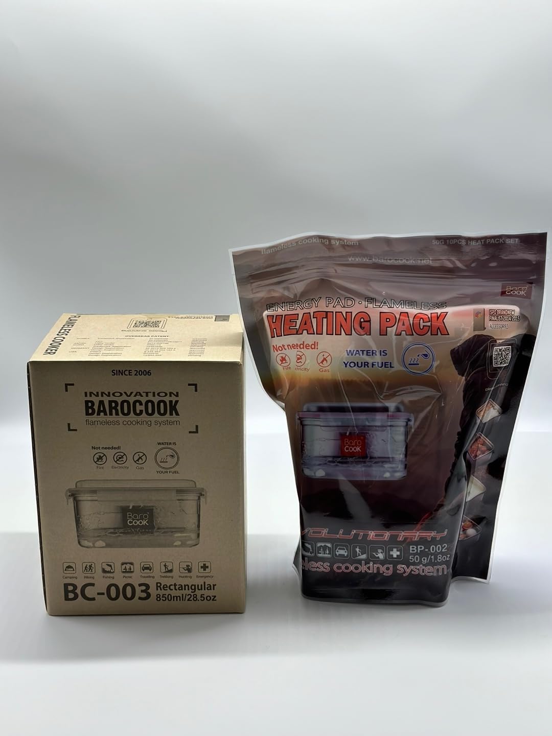 Amazon.com: DAMORU Barocook Rectangular Flameless Cookware System ...