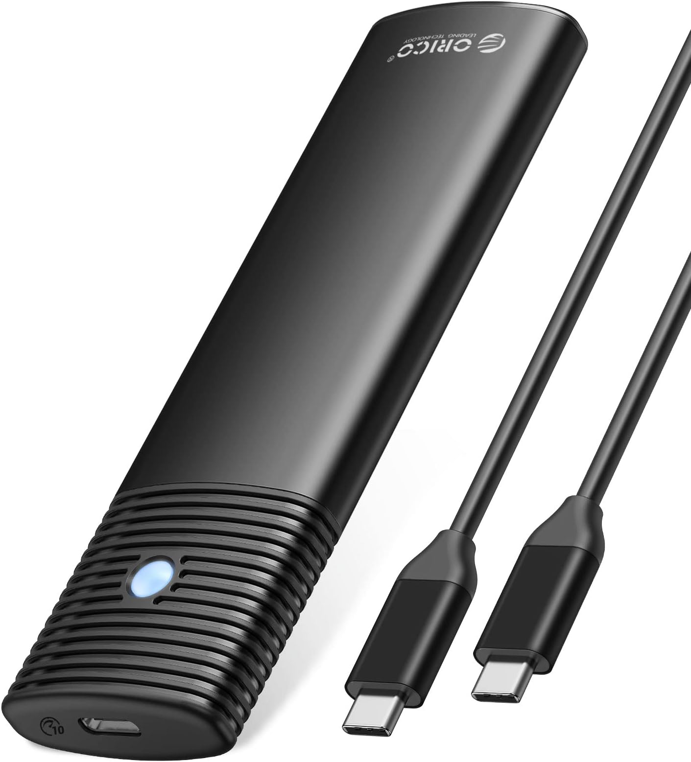 ORICO M.2 Enclosure for NVMe SSD, USB4.0 40Gbps Type-C to M Key B+M Key ...