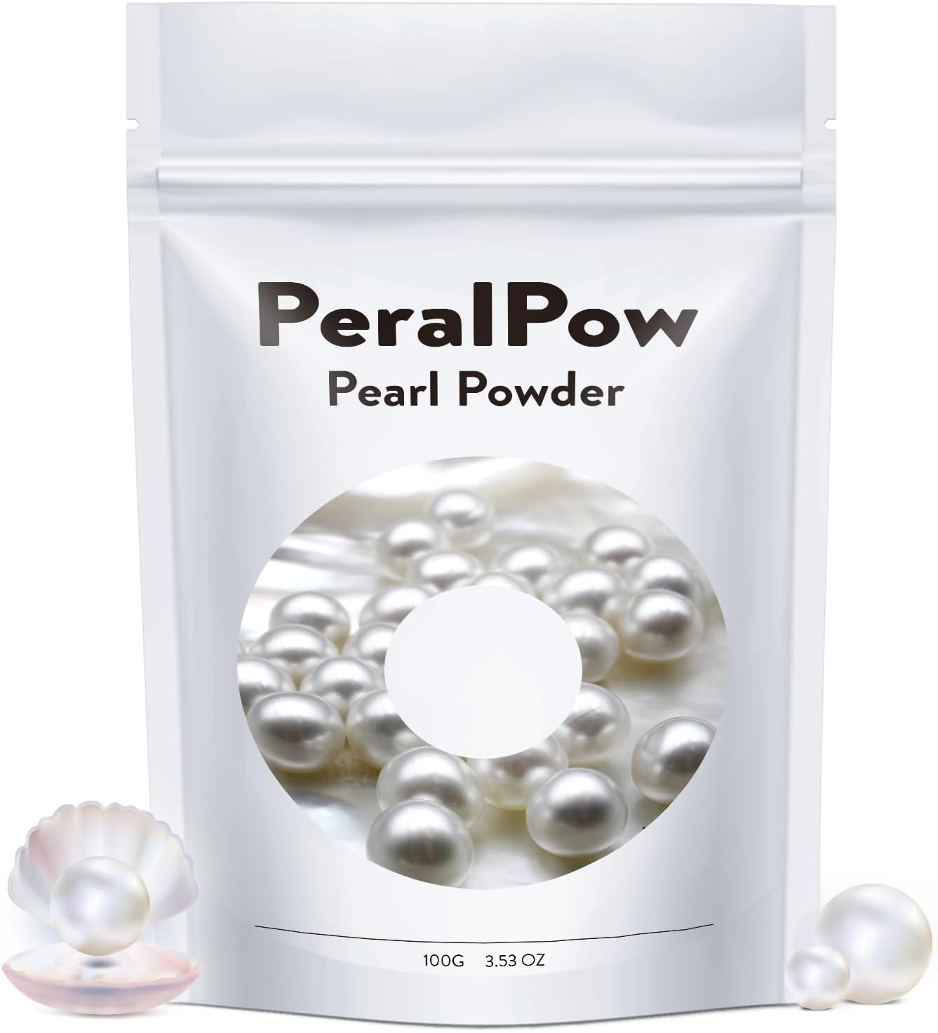 Amazon.com: Peralpow Pearl Powder Organic, 100g 100% Natural DIY ...