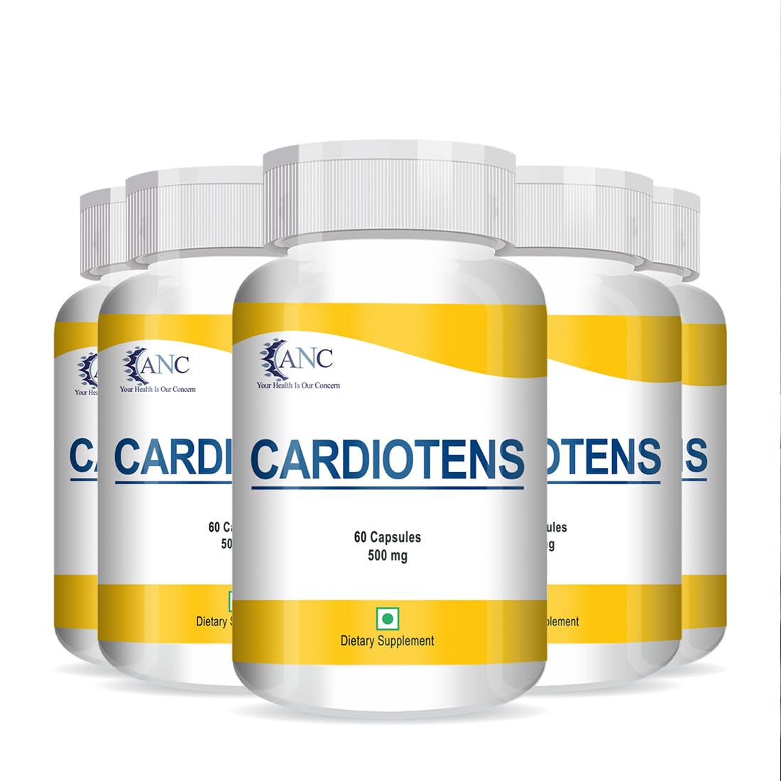 ANC CARDIOTENS with Arjuna Extract & Moringa Extract Heart Health ...