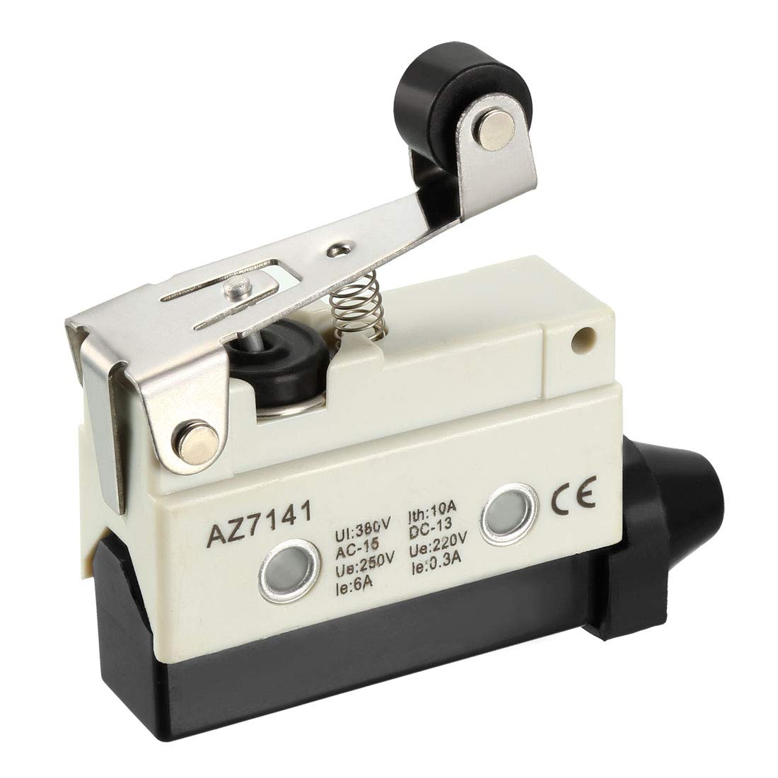 AZ-7141 SPDT 1NO+1NC Panel Mount Roller Plunger Type Limit Switch ...