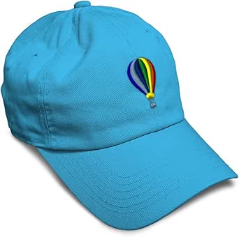 Soft Baseball Cap Colorful Balloon Embroidery Hot Air Ballooning Hot ...