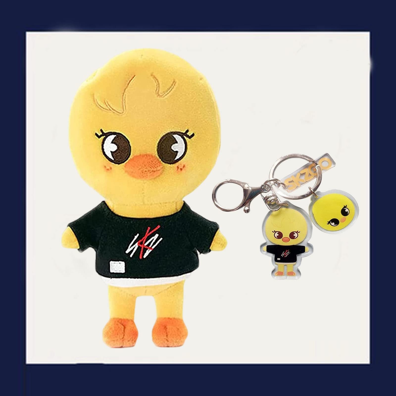 Buy ORCCAC 1/8Pcs Stray Kids Skzoo Plushies with Skz Keychain,Soft ...