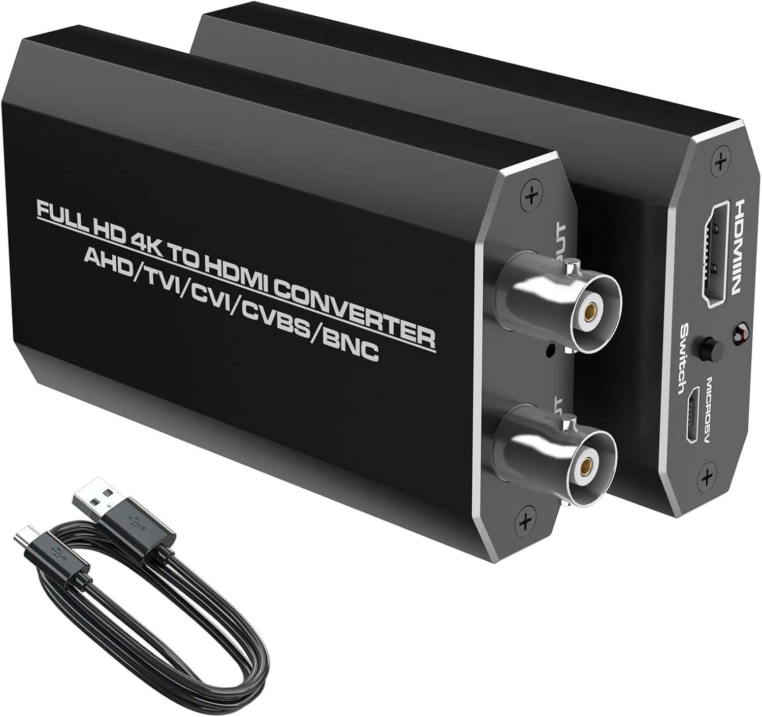 Amazon.com: Tihokile TVI/CVI/AHD to HDMI Converter Adapter, with Auto Recognition Resolution ...