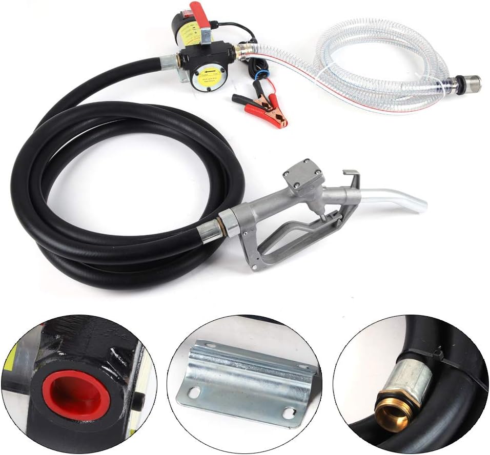 Amazon.com: 12V 45L/min 175W Electric Fuel Transfer Pump Diesel ...