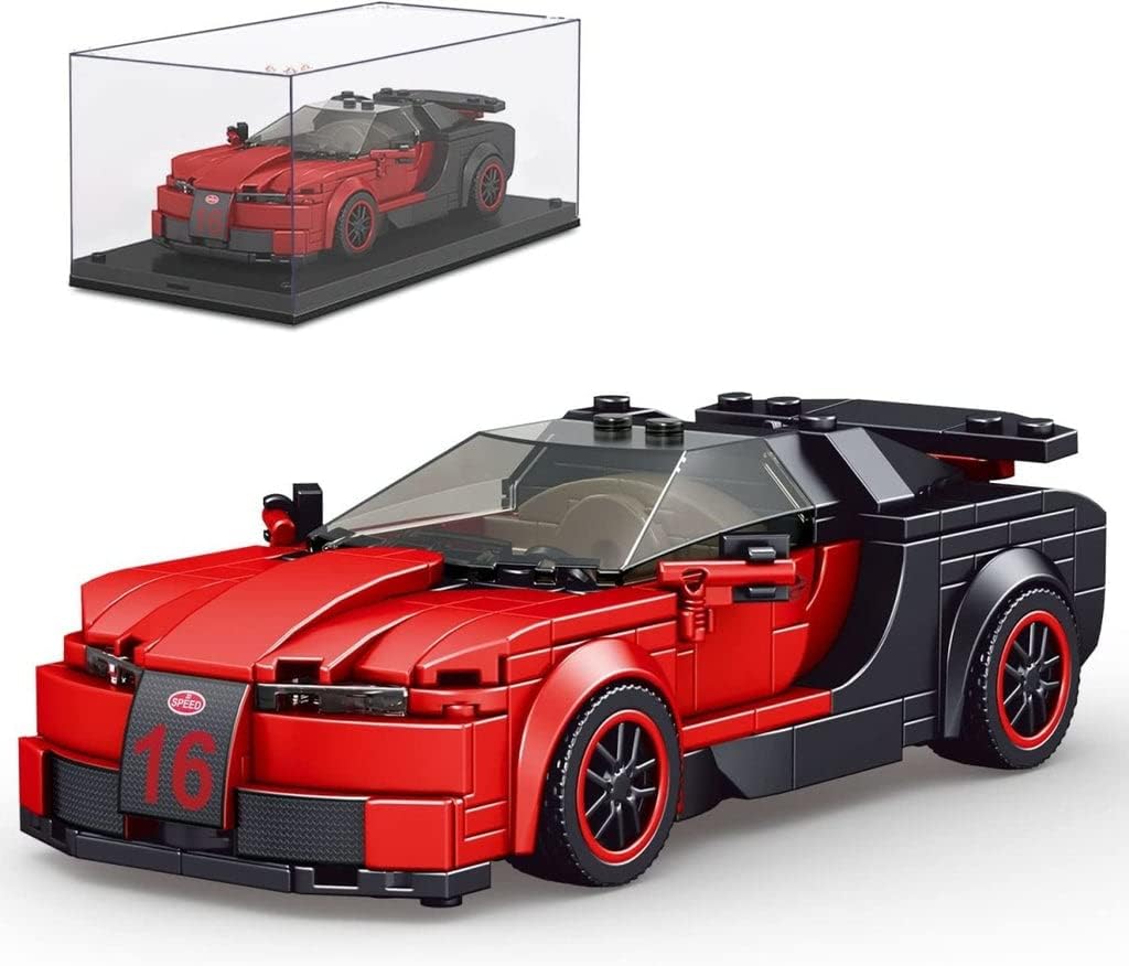 Mini Building Block Cars with 100 Plus Pieces and Comes with dust Cover ...