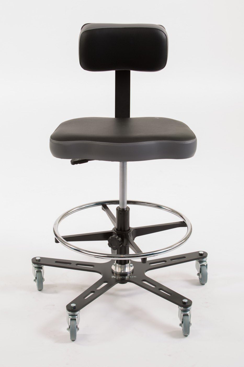 Amazon.com : Synetik TF160 Chair Elastic Rubber Casters with Brakes ...