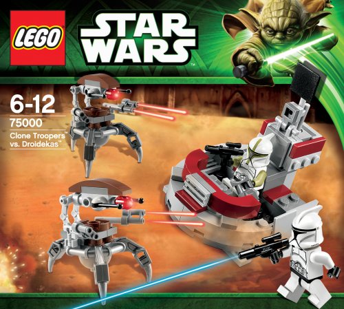 Lego 75000 LEGO Star Wars 75000: Clone Troopers vs. Droidekas ...