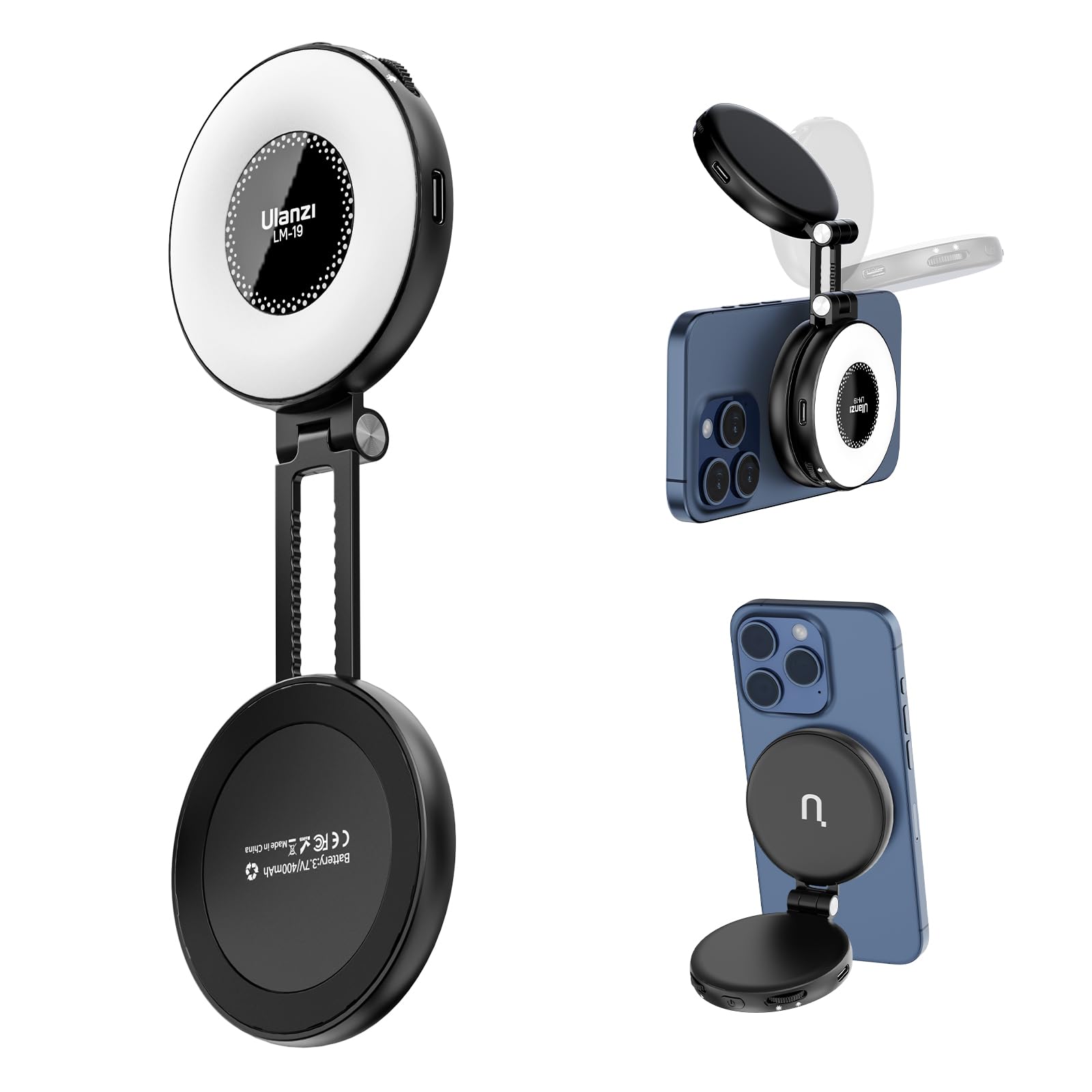 Amazon.com: Fill Light for Magsafe LED Phone Light Attachment Selfie ...