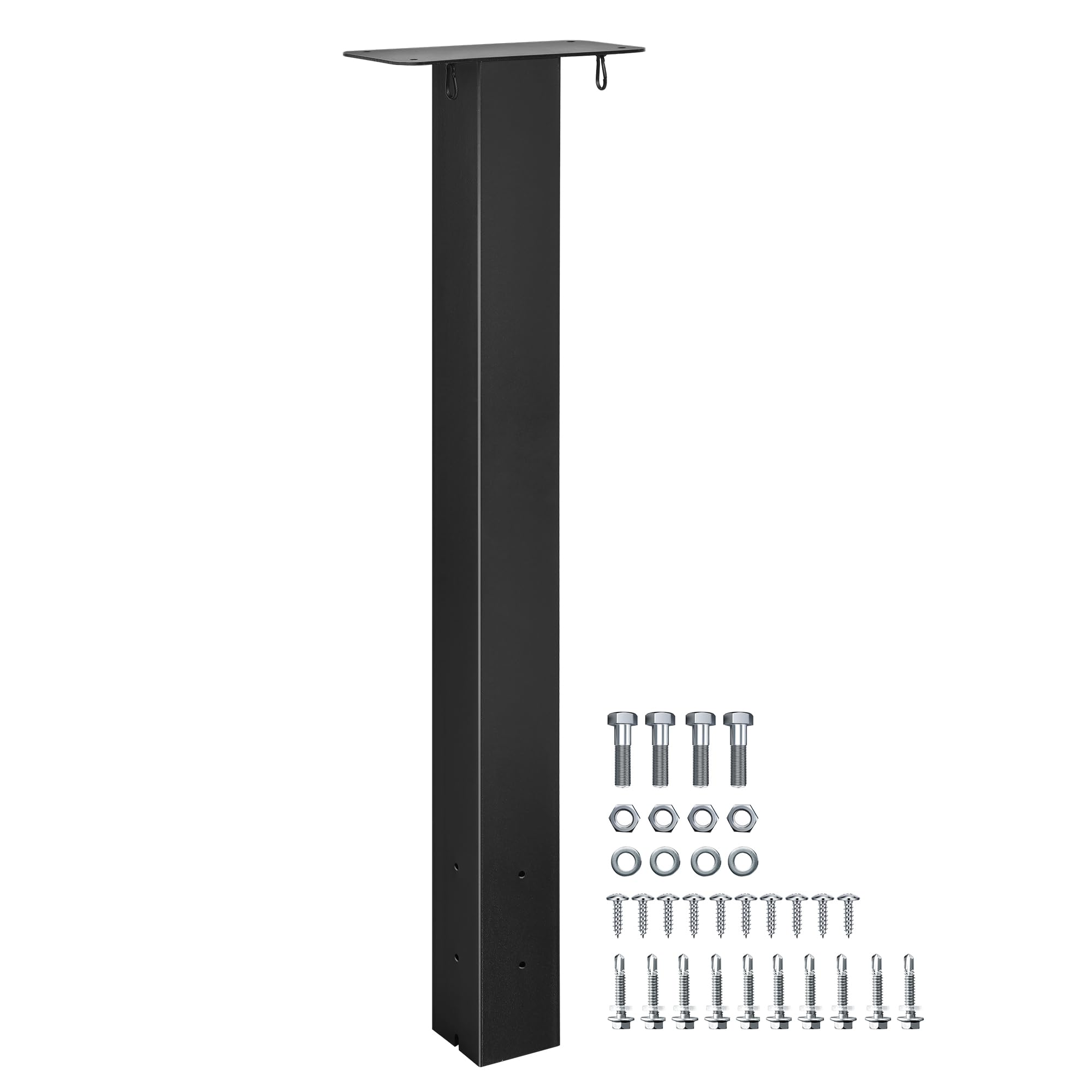 Amazon.com : YITAHOME Outside Mailbox Post, Q235 Steel Mailbox Stand ...