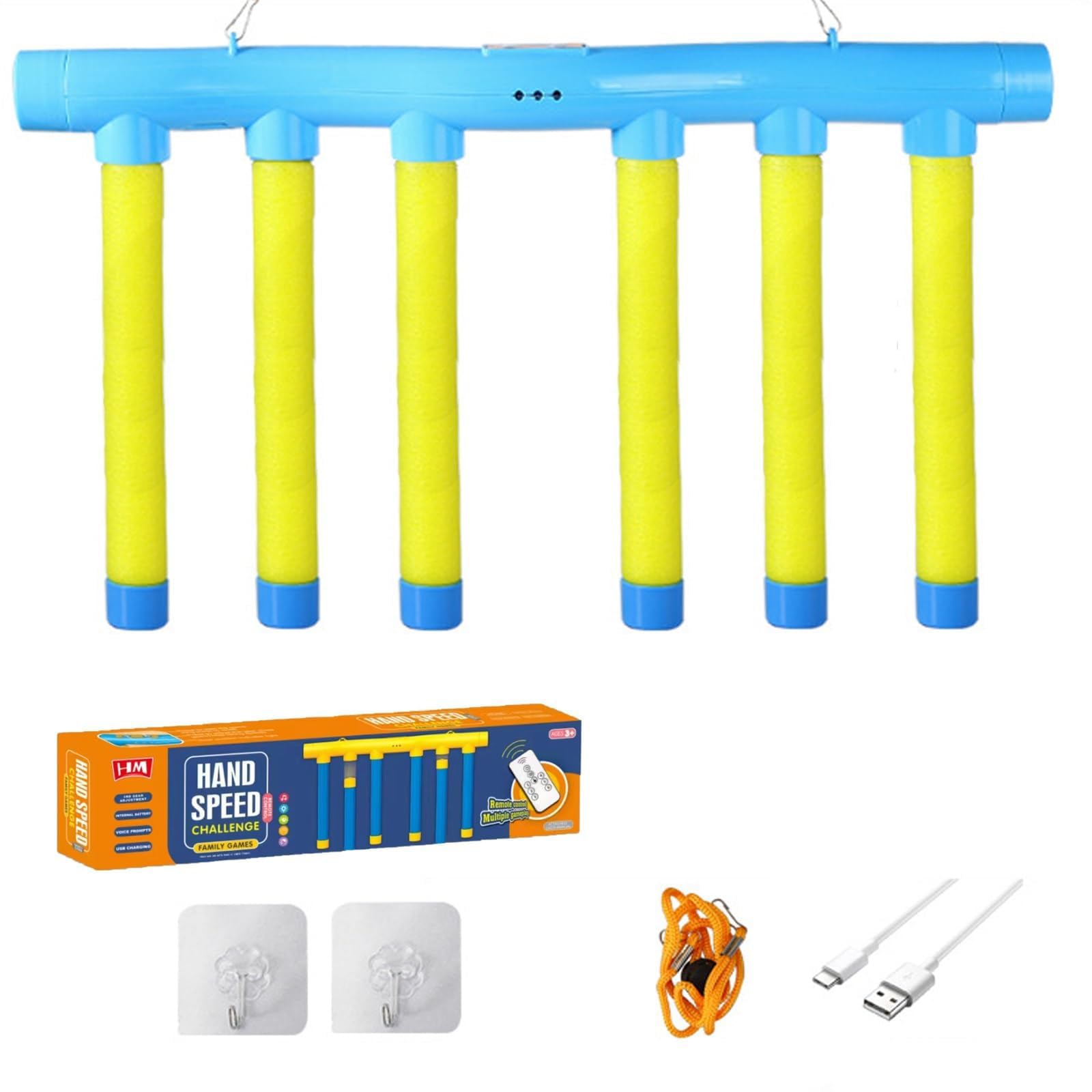 Hands Full Game Reaction Time Training Game - Electric Falling Sticks ...