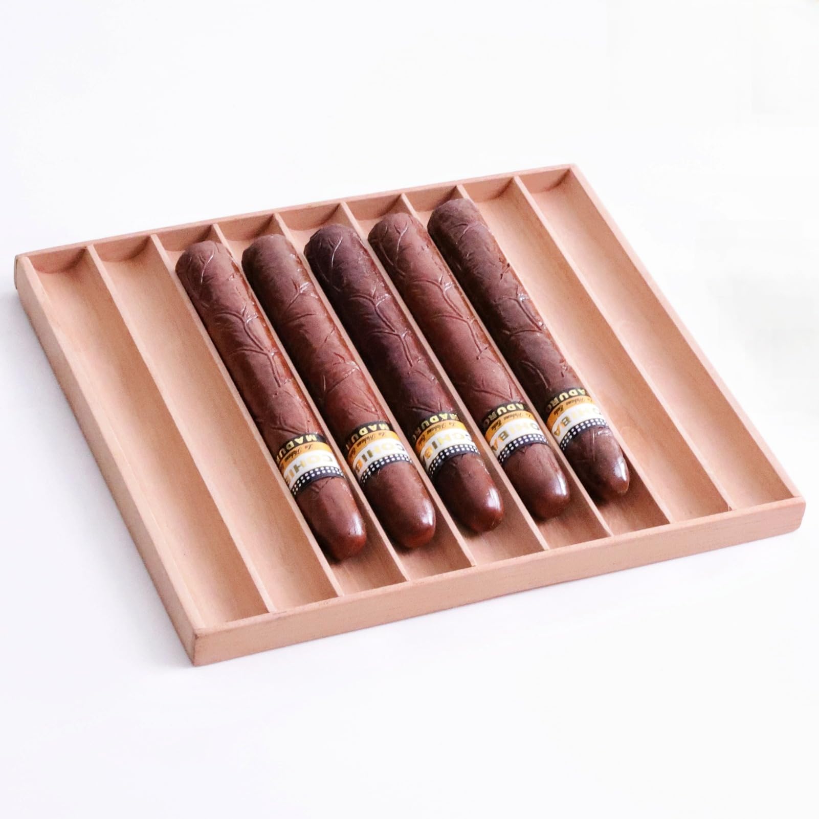 Amazon.com: Woho Spanish Cedar Cigar Tray for Cigar Display & Sharing ...