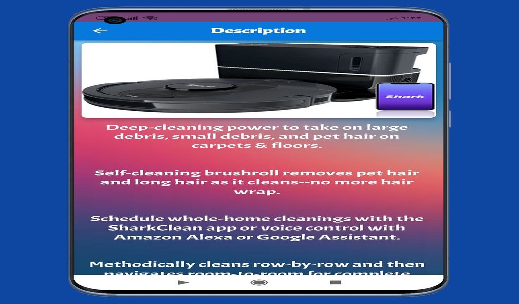 Shark robot vacuum guide - App on Amazon Appstore