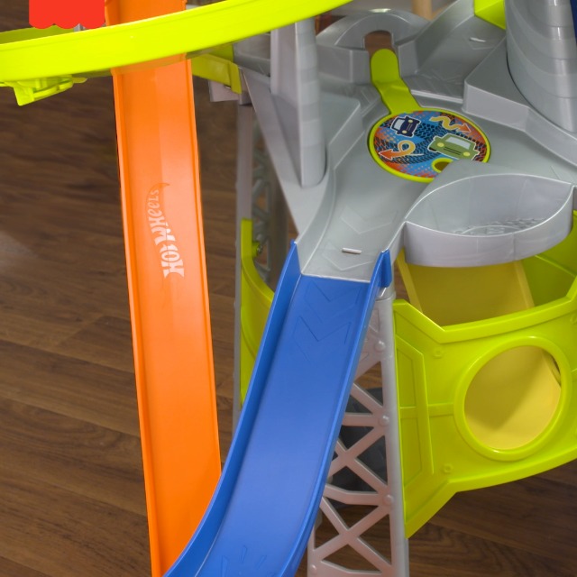 Fisher-Price Little People Toddler Toy Launch & Loop Raceway Race Track ...