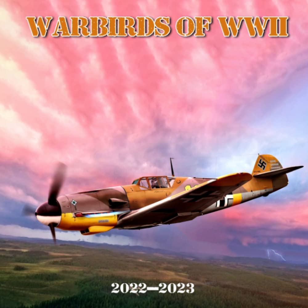 Warbirds Of Wwii 2022 Calendar Military Aircraft Gift Idea 2022 ...