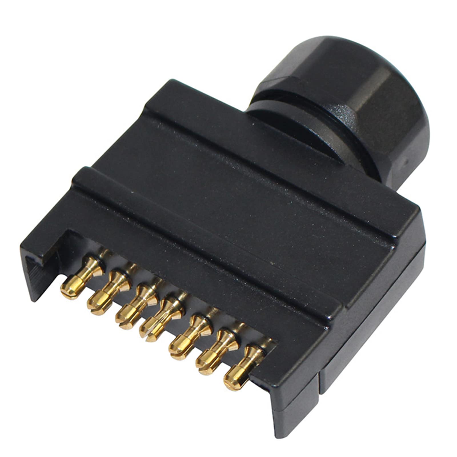 AcbbMNS 7 Pin Flat Male Trailer Plug 7-Pin Connector Adapter for ...
