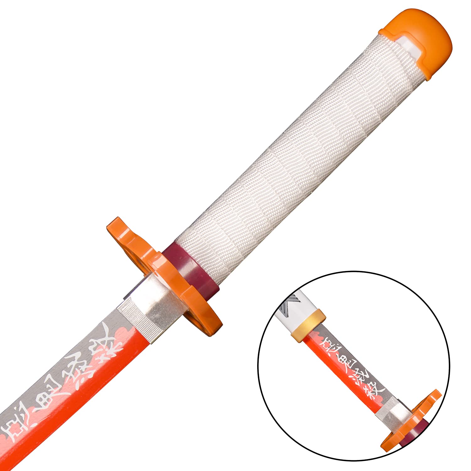 Demon Slayer Cosplay Samurai Anime Wood Sword,Sword Accessory,102CM,for ...