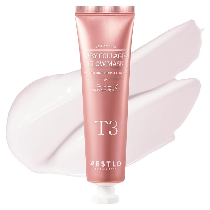 Amazon.com : PESTLO Baby Collagen Glow Mask - Korean Peel Off Facial ...