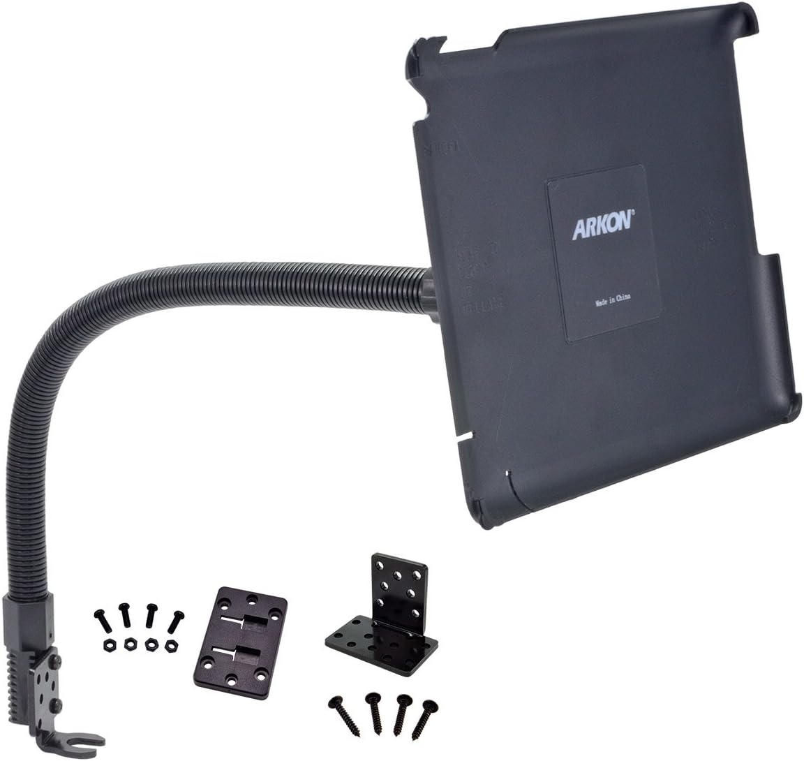 Amazon.com: ARKON Custom Fit Apple iPad 4 3 2 Car Seat Rail or Floor ...