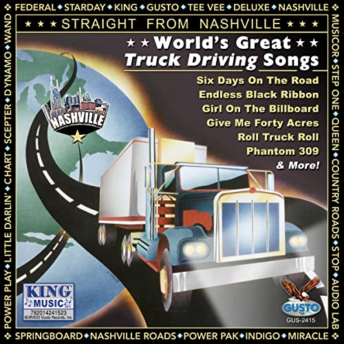 Amazon.com: World's Great Truck Driving Songs : VARIOUS ARTISTS ...