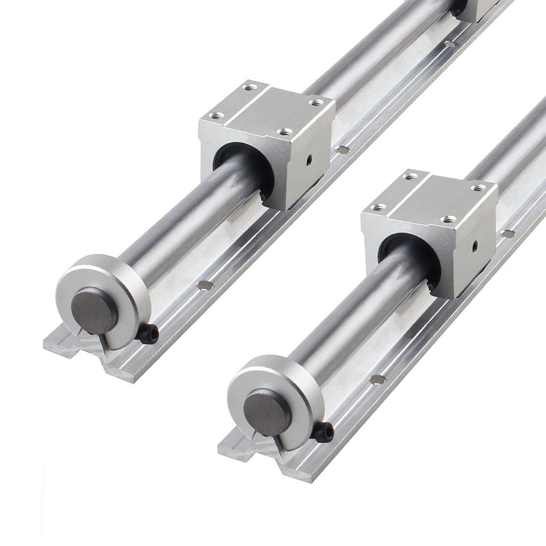 Snapklik.com : ANWOKIT Linear Rail Guide, SBR16-2000mm Fully Supported ...