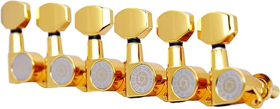 Amazon.com: Eddaray 6 In-line Guitar Machine Heads 6 Right Hand – 1:15 ...