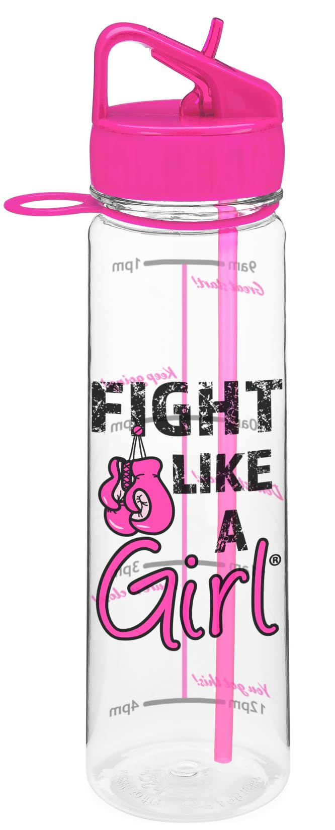 Amazon.com: Fight Like a Girl Knockout SlimKim Water Sports Bottle 30 ...