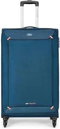 VIP STAPLE PLUS 4W Soft Trolley 57cm -Small (Blue) : Buy Online at Best ...