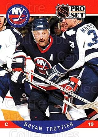 Amazon.com: (CI) Bryan Trottier Hockey Card 1990-91 Pro Set (base) 192 ...