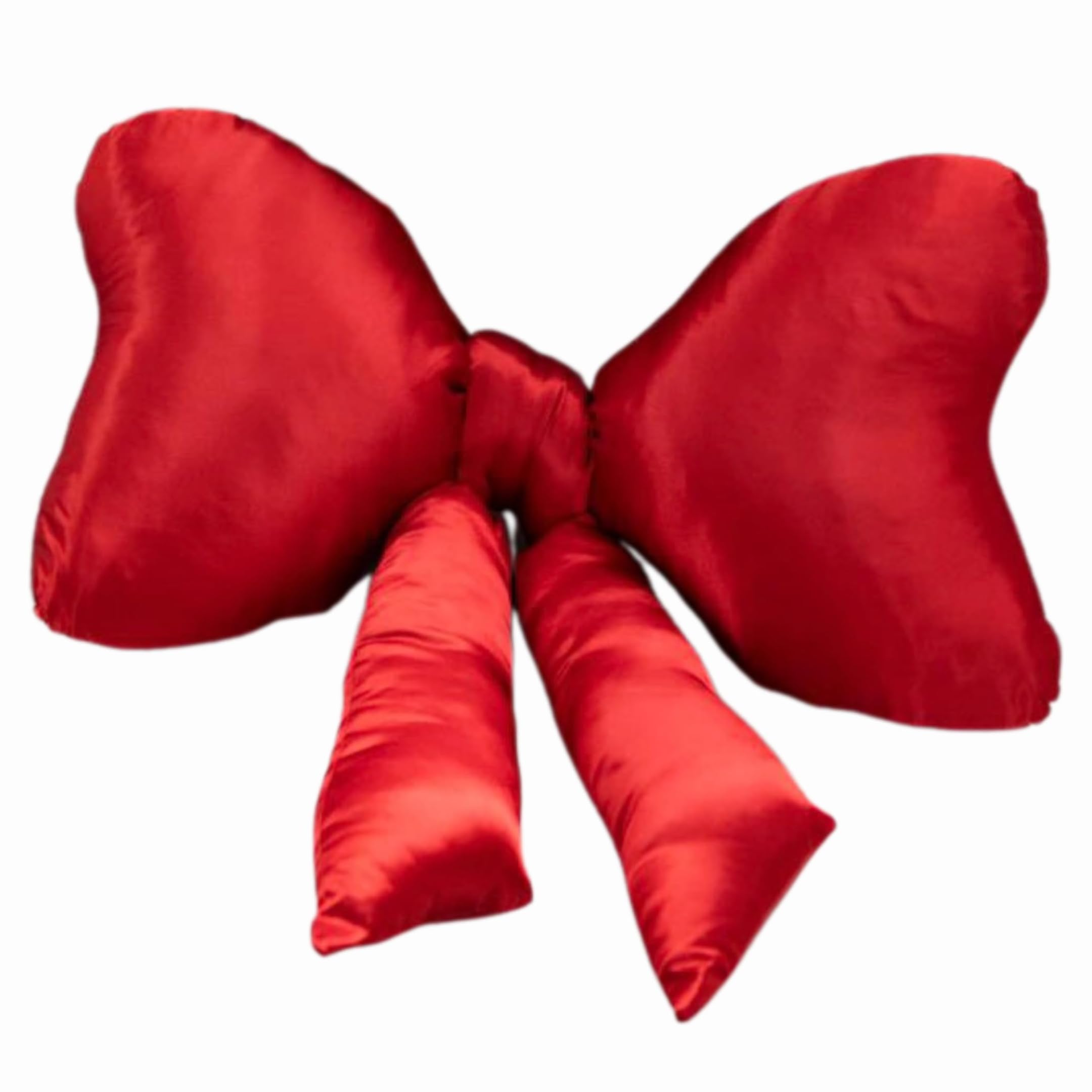 Amazon.com: Luxape Bow Pillow - Big Bow Throw Pillow - Bow Shaped ...
