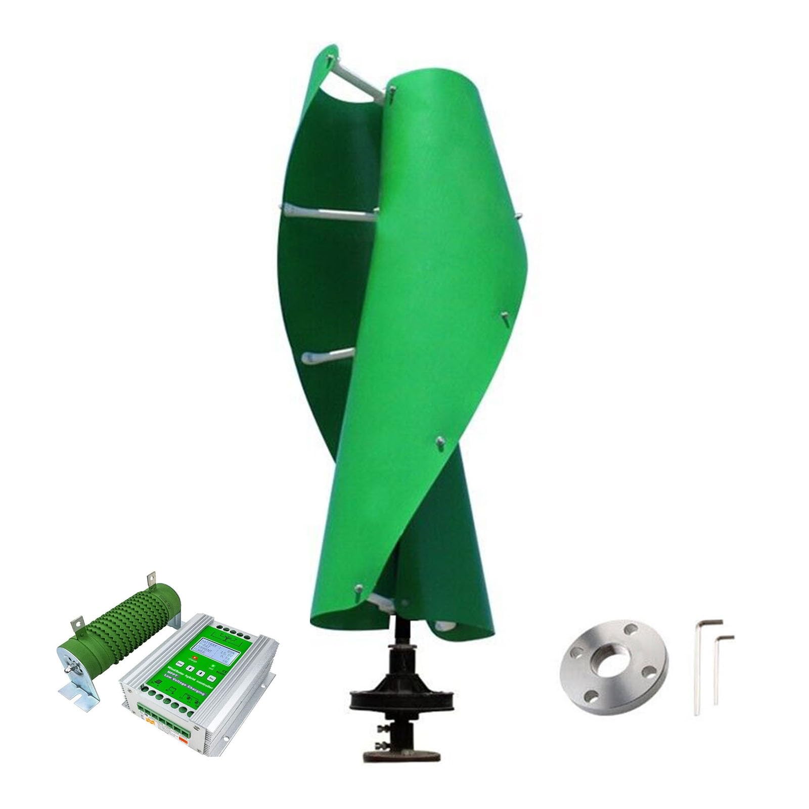 Amazon.com: 5kw 12v/24V/48v Wind Turbine Generator Kit With Hybrid MPPT ...