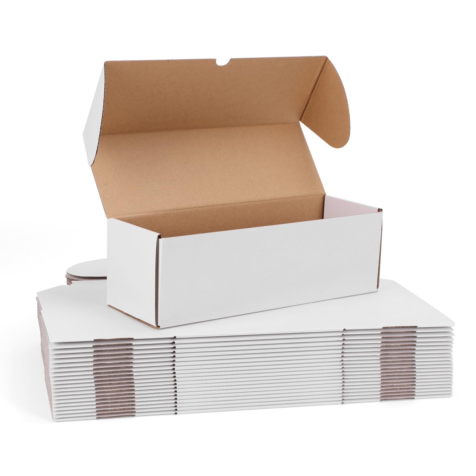 Snapklik.com : WIFTREY 12x4x4 Inches Shipping Boxes Pack Of 20