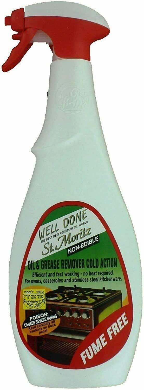 Amazon.com: Well Done St. Moritz Oil & Grease Remover - Cold Action ...
