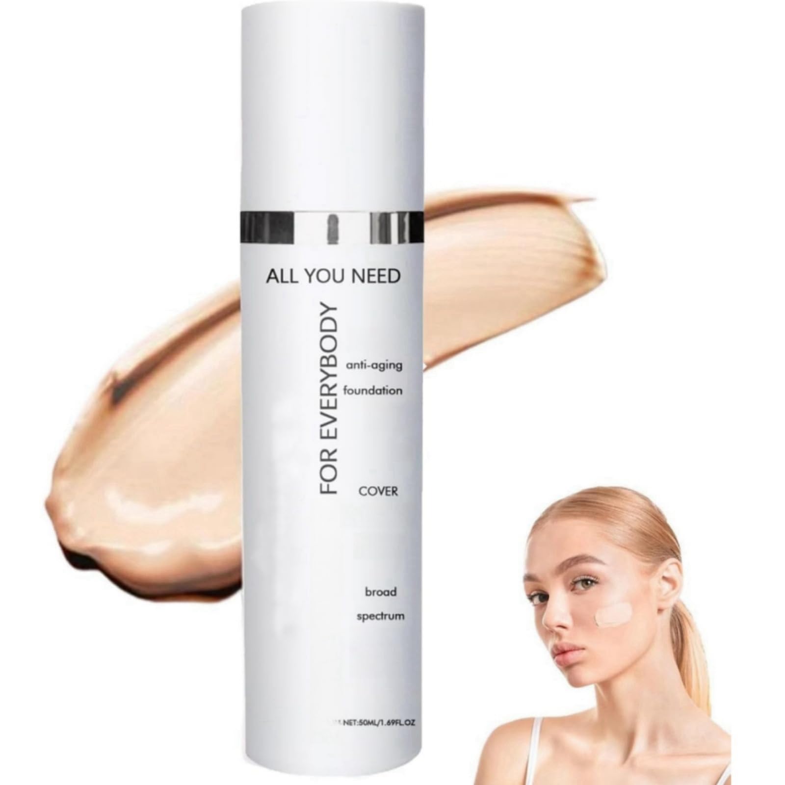 Light Sheer Coverage Tinted Face Sunscreen,Full Coverage Foundation ...