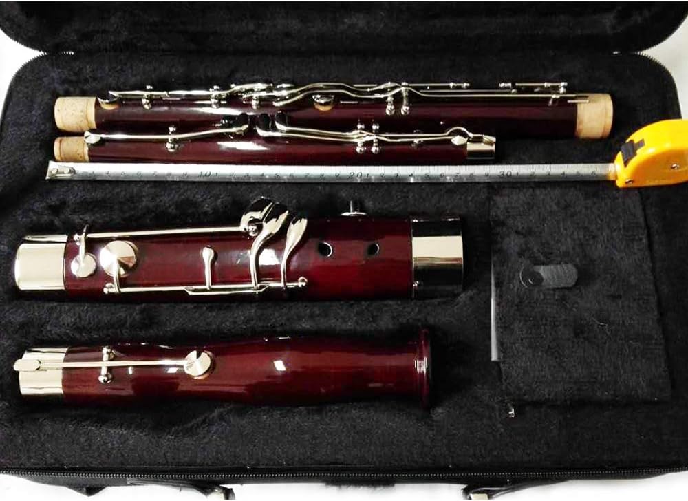 Amazon.com: ROFFEE Children G Tone Maple Silver Plated Bassoon ...
