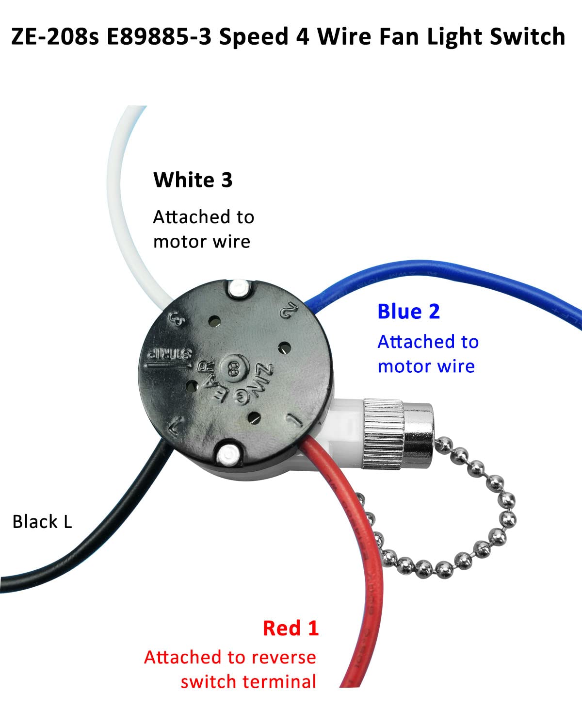 Ceiling Fan Pull Switch Diagram