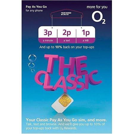 O2 Genie Pay as You Go Sim Card Pack: Amazon.co.uk: Electronics & Photo
