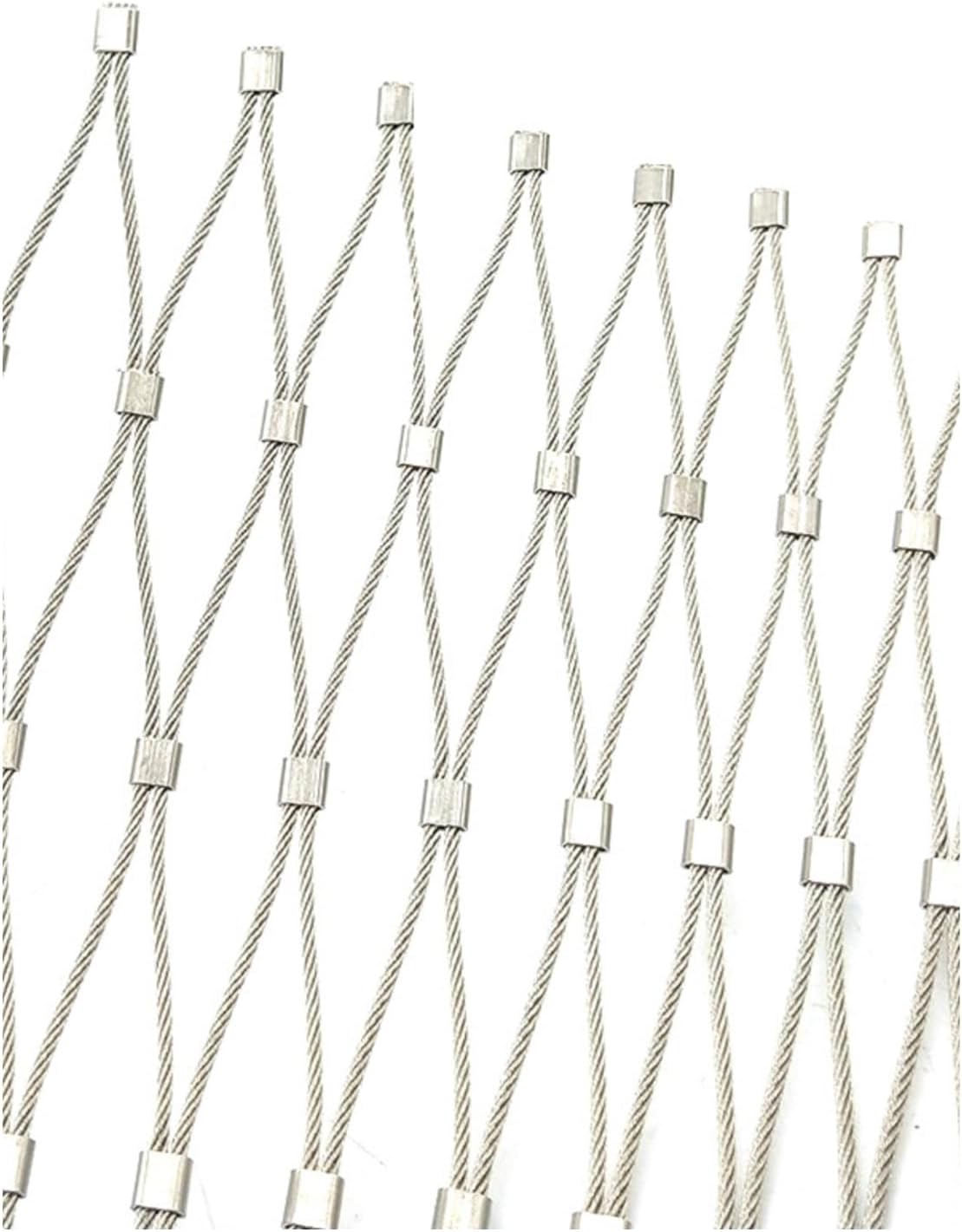 Amazon.com: Flexible Woven Wire Mesh,wire rope mesh，304 Stainless Steel ...
